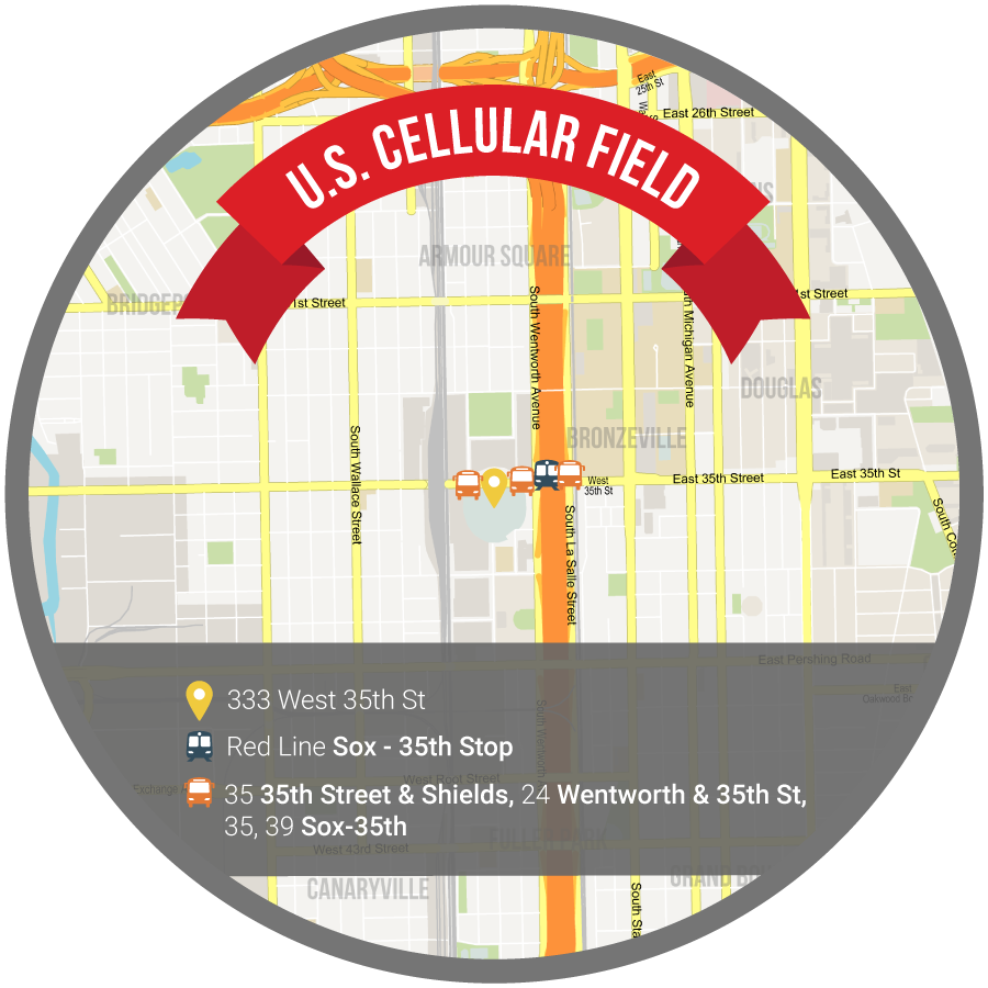 Us Cellular Field Map Chicago